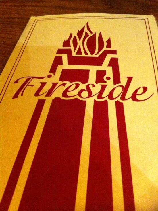 Menu at Fireside Restaurant, Welland