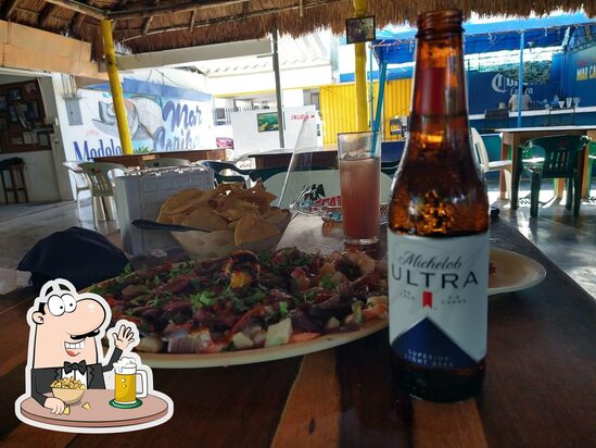Menu at Bar Mar Caribe, Chetumal, C. 22 de Enero 342A