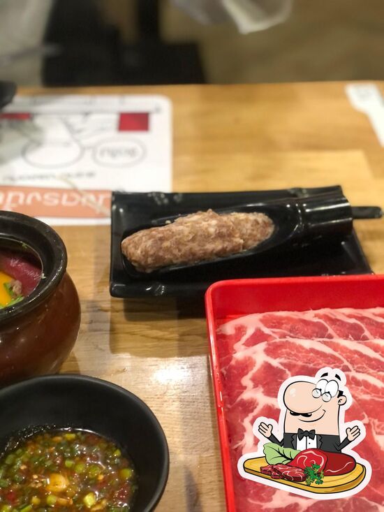 Menu at Evaime Shabu (MBK) restaurant, Bangkok