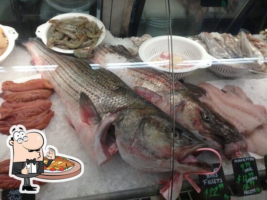Menu at New Deal Fish Market restaurant, Cambridge