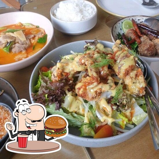 Menu at Saladang Dining Hall restaurant, Bangkok