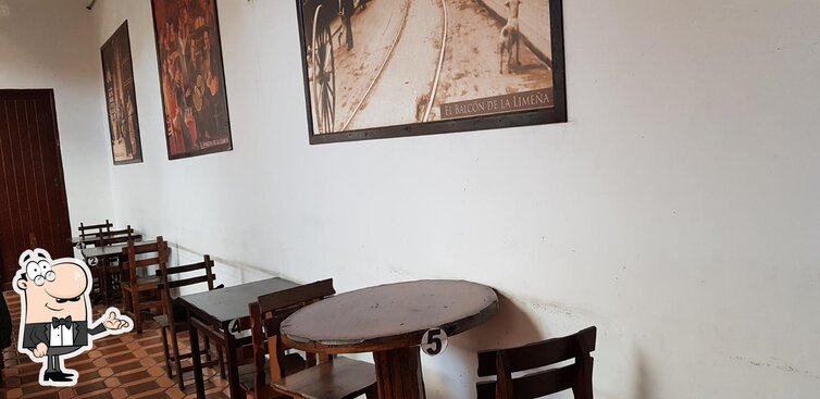 Carta del restaurante El Balcón del La Limeña, Lima