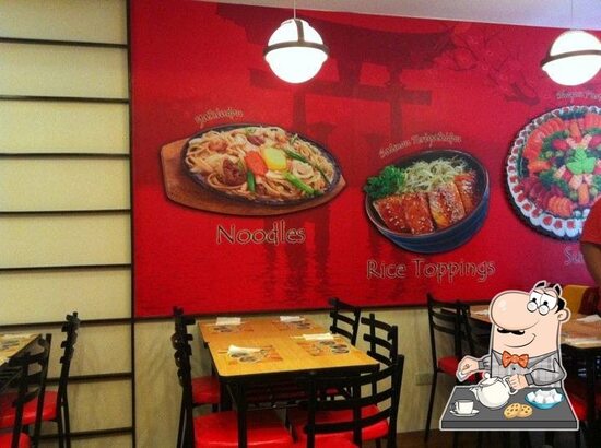 Menu at Kitaro Sushi restaurant, Tarlac City