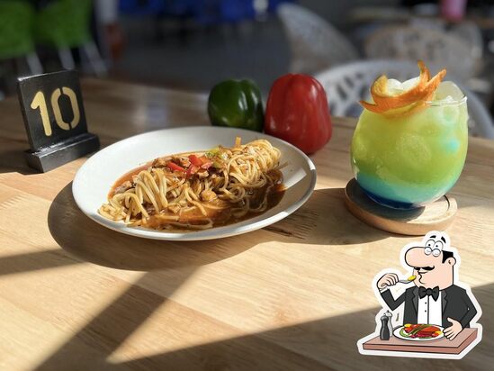 Menu at DJ Cafe Sidamanik, Indonesia, VW78+9Q2