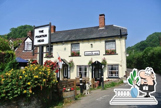 Menu at Fountain Head Inn pub & bar, Branscombe, Fountain Head House