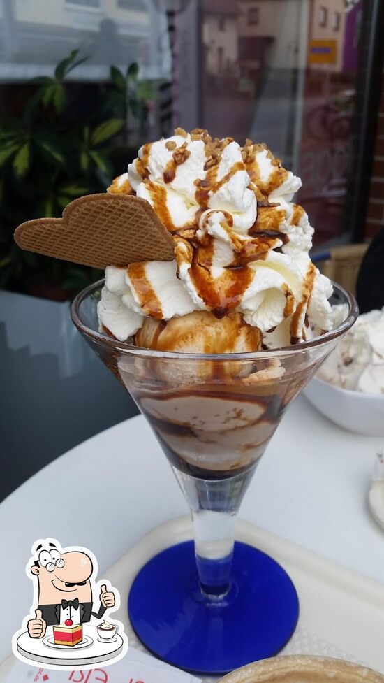 Menu at Eiscafé Franco cafe, Wildeck