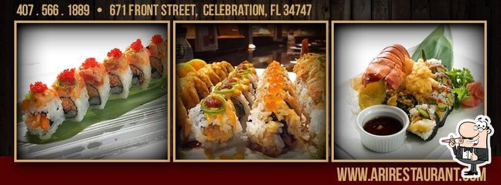 Ari Sushi, 671 Front St in Celebration - Restaurant menu and reviews