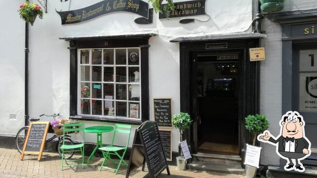 Menu at Minster Coffee Shop cafe, Lichfield