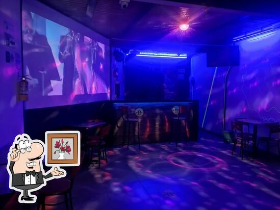 Menu at Laser Disco Bar, Guaduas