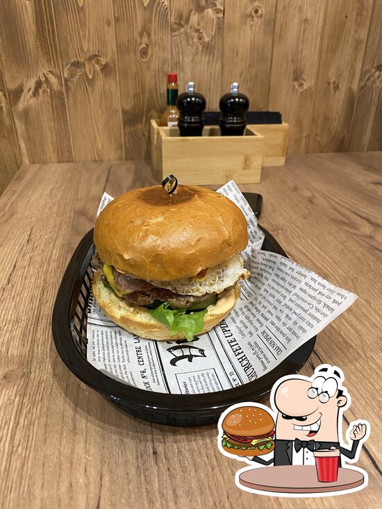 Speisekarte von Big Guy Burger, Antwerpen