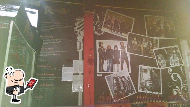 Menu at Haburguer RockStar restaurant, Mexico City