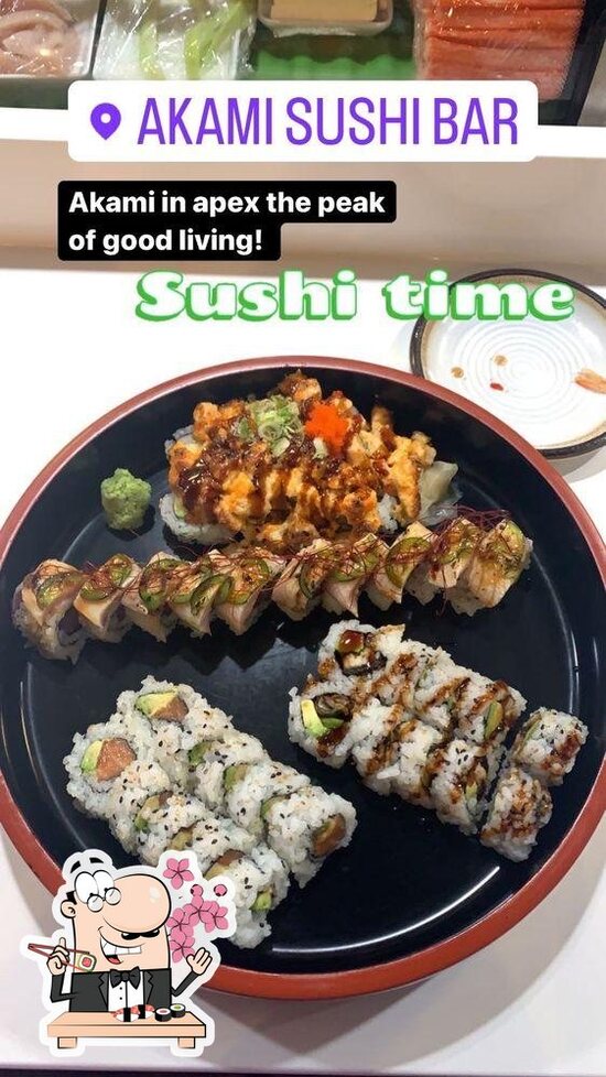 Akami Sushi Bar in Apex - Restaurant menu and reviews