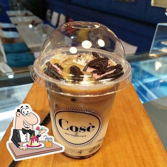 Menu at Cose Boutique Café cafe, South Jakarta