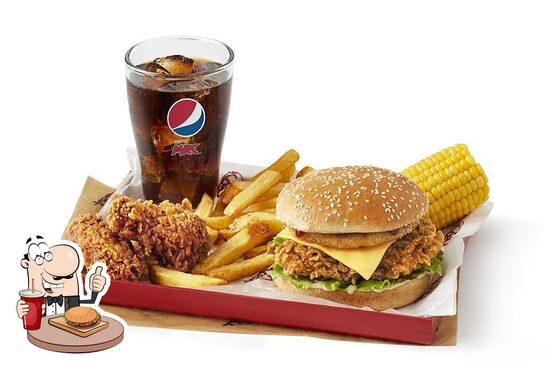Menu at KFC Bridge of Don restaurant, Aberdeen