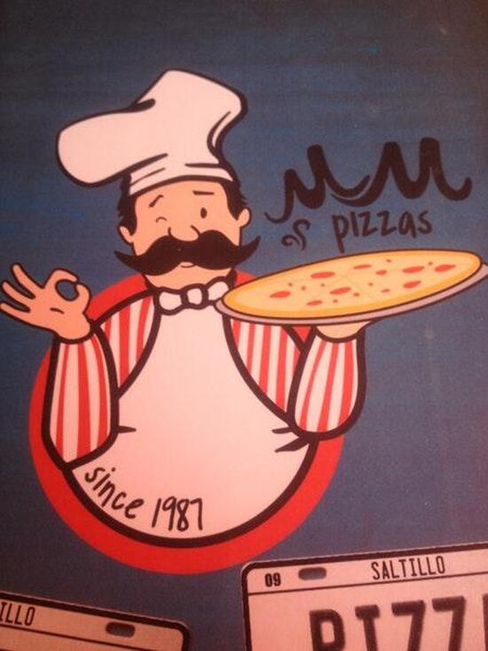 Menu at MM Pizzas pizzeria, Saltillo, Blvd. R. Tamayo