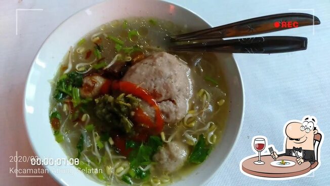 Menu at Bakso mie Ayam Al'azmi Dchito restaurant, Kotabumi