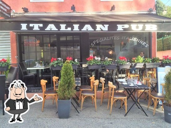 Menu at Italian Pub, Nice