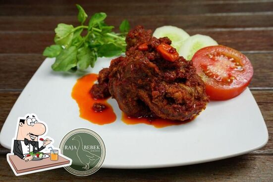 Menu at Raja Bebek Bengawan restaurant, Bandung