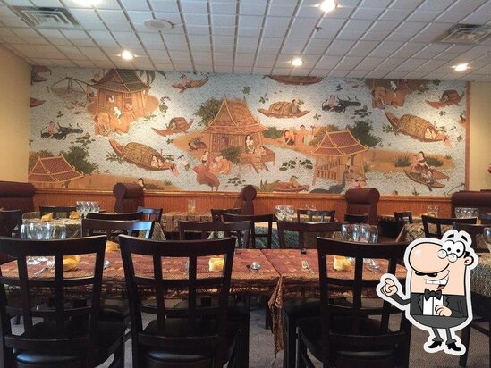 Menu at Baan Thai restaurant, West Chester