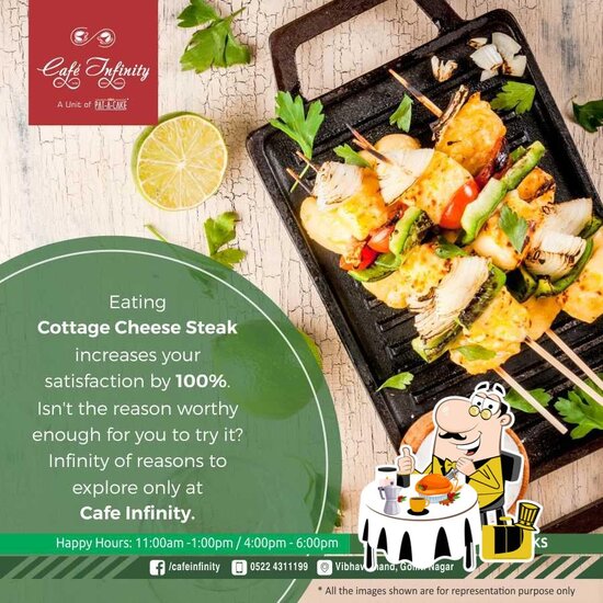 Cafe Infinity, Lucknow - Restaurant menu, prices and reviews