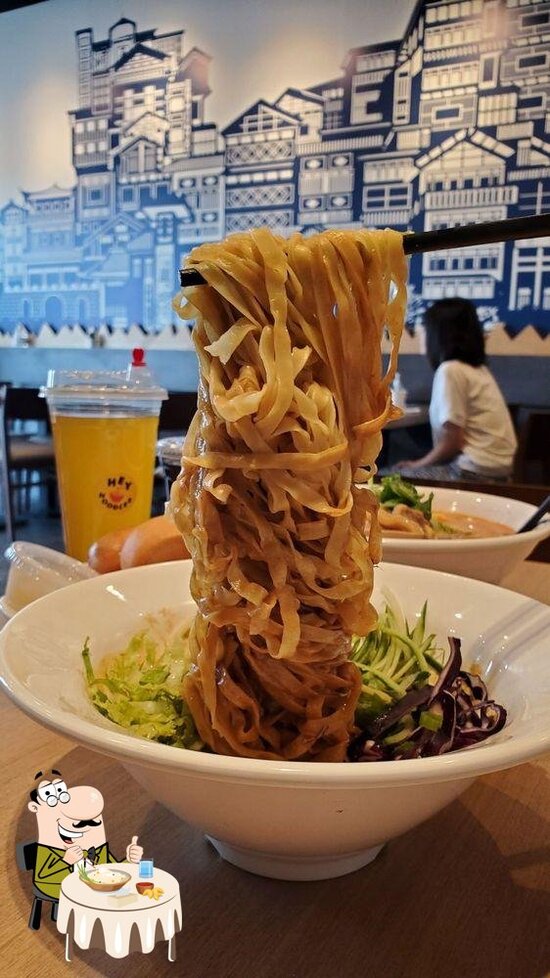 Menu at Hey Noodles, Vaughan