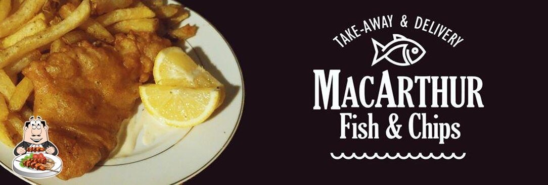 Menu at MacArthur Fish & Chips restaurant, Iloilo City