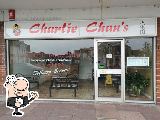 Menu at Charlie Chans fast food, Eastbourne