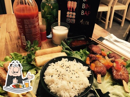 Menu at Bi Bim Bap Lille restaurant, Lille