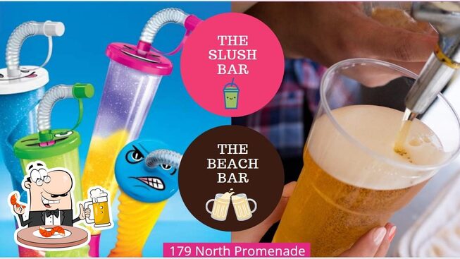 Menu at Slush Bar, Cleethorpes