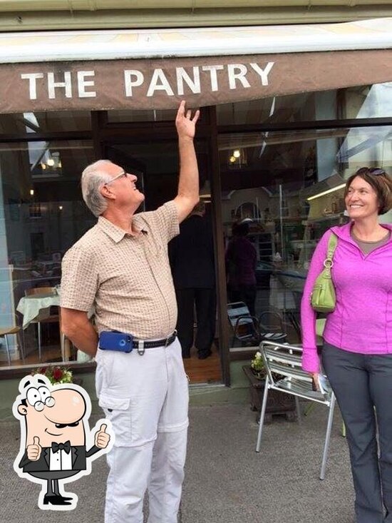 Menu at The Pantry cafe, Moate, Main Street