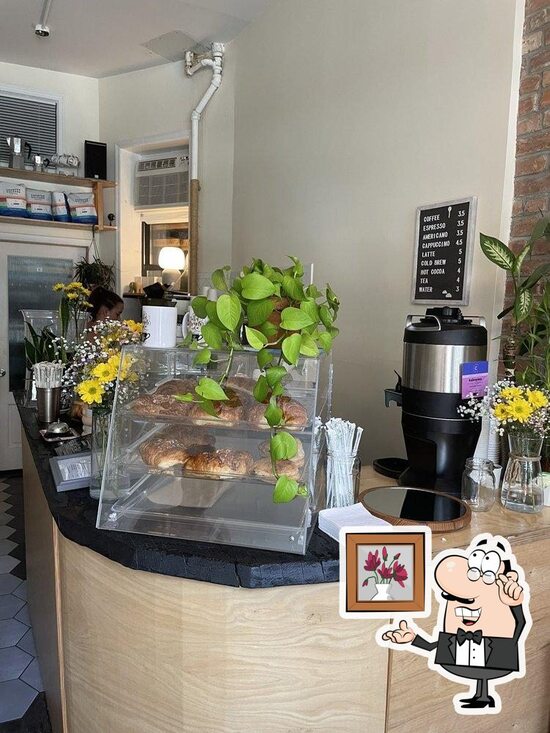 Menu at Dreamers Coffee House, New York City