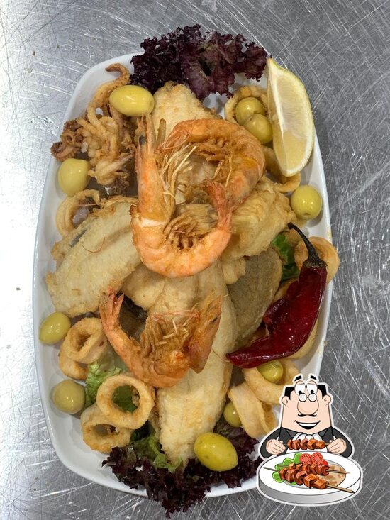 Menu au Casa Poisson restaurant, Casablanca