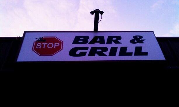 Menu at The Stop Bar and Grill, Urbana