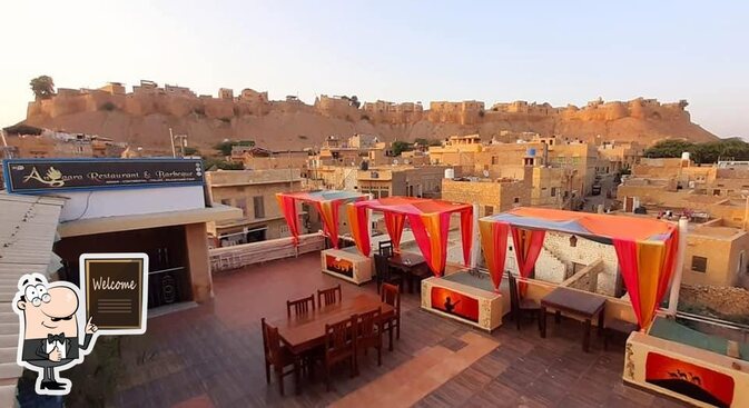 Menu at Angaara Restaurant & café (Rooftop), Jaisalmer