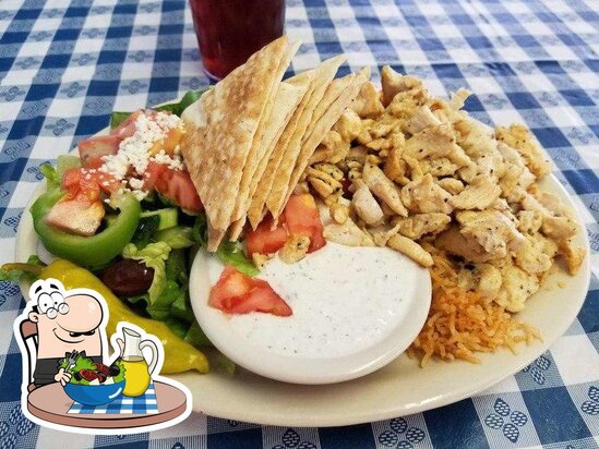 Menu at Greek Corner restaurant, Bossier City, Airline Dr