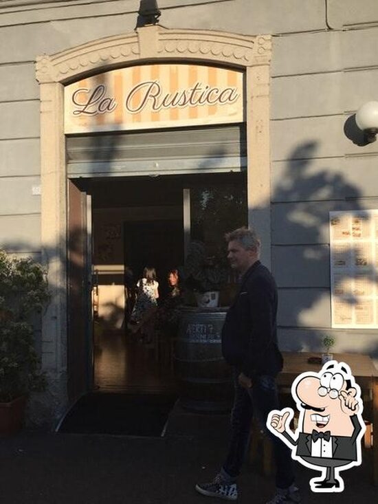 Menu at La Rustica restaurant, Monza