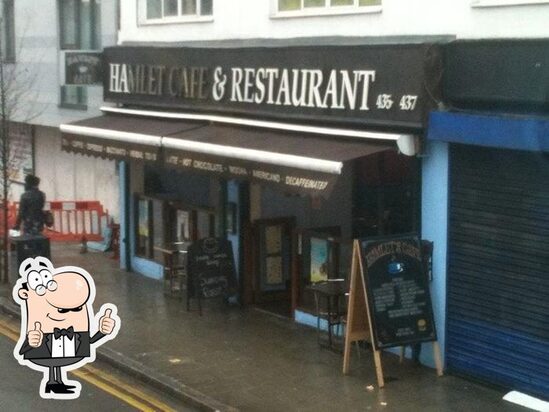 Menu at Hamlet Cafe & Restaurant, London