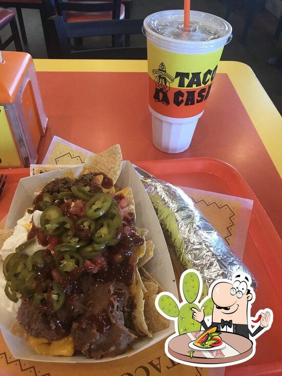 Menu at Taco Casa restaurant, Corsicana, State Hwy 31 W