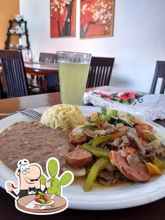 Menu at El Toloache restaurant, Tepic