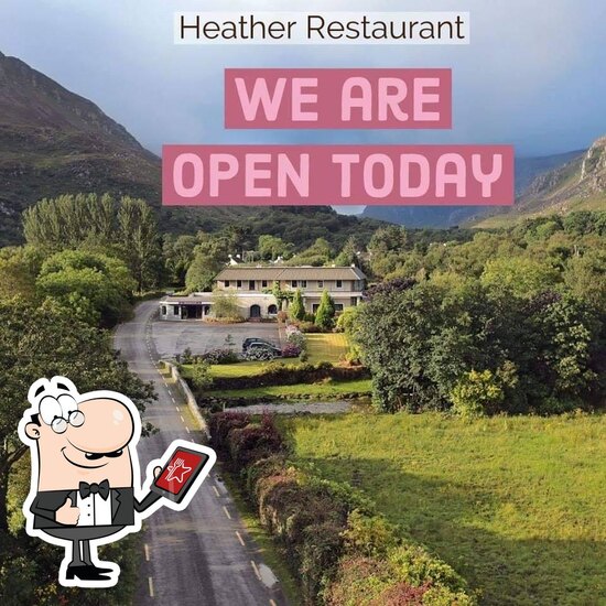 Menu at Heather Restaurant, Ireland
