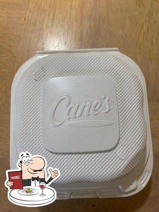 Menu at Raising Cane's Chicken Fingers fast food, Burlington Township