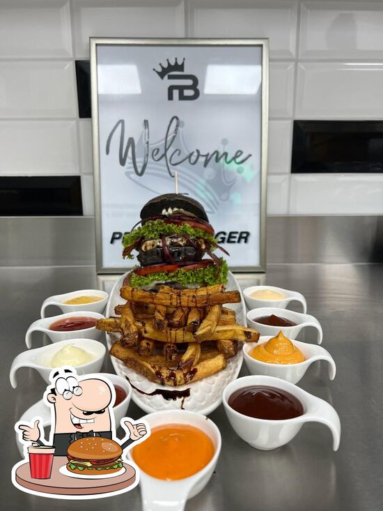Speisekarte von Prince Burger restaurant, Eschweiler
