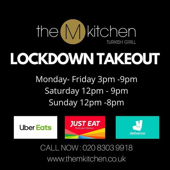 Menu at The M Kitchen (The Meze) restaurant, Bexleyheath, 269 Broadway
