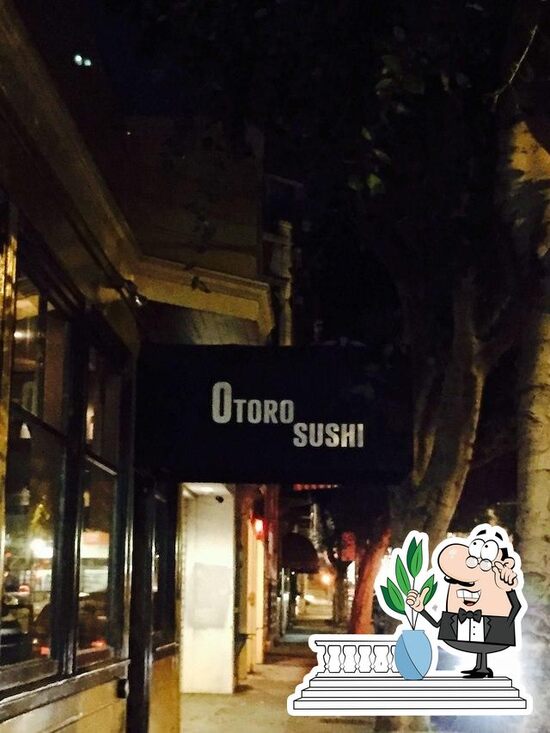 Menu at Otoro Sushi restaurant, San Francisco