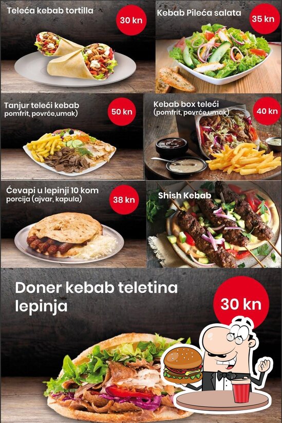 Balkan Kitchen Ćevapi & Kebab Fontana restaurant, Split - Restaurant ...