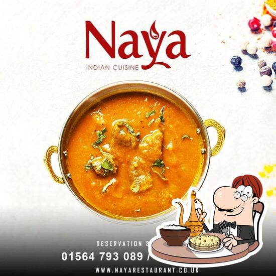 Menu of Naya Restaurant, Henley-in-Arden - asian restaurant reviews and ...