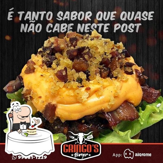 Gringo's Burger, Lençóis Paulista - Menu do restaurante, preços e opiniões