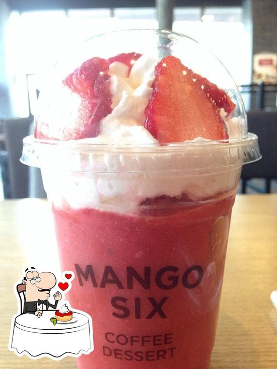 Menu at MANGO SIX desserts, Gimpo-si, 김포대로1473번길 8
