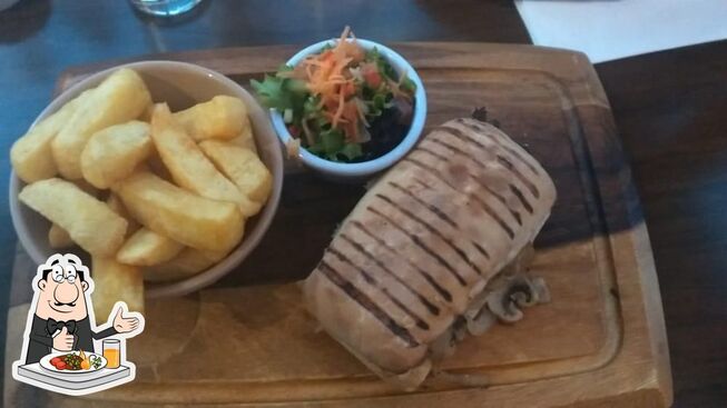Menu at high café restaurant, Athlone