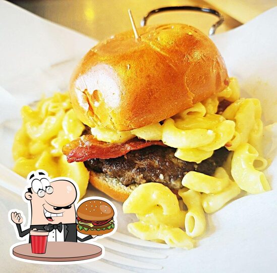 Menu at Ty's Burger House restaurant, Oceanside